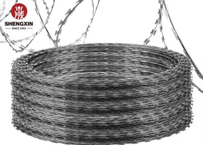 China Agriculture Coated Barbed Wire 450mm Outside Diameter for sale