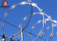 China Safety 960mm Hot Dip Galvanized Razor Wire For Protection for sale