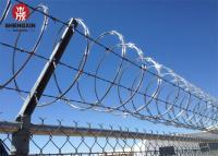 China Anti Corrosion 500 Meters Galvanized Barbed Wire Pvc Coated Hot Dipped for sale