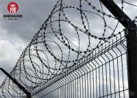 China 10m Galvanized Barbed Wire Concertina Razor Wire For Railway for sale