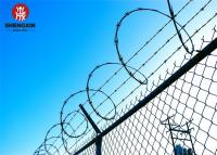 China Plantation Railway Hot Dip Galvanized Razor Wire 450mm Od for sale