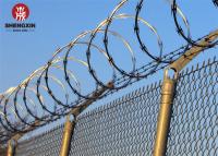 China Customized Thickness 0.35mm Galvanized Razor Barbed Wire Low Carbon Steel for sale