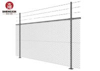 China Silver Dia 2.5mm Hot Dipped Galvanized Wire Mesh Easily Assembled for sale