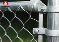 China Playground Woven Chain Link Mesh Fence for sale