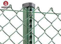 China Width 4.0m Chain Link Mesh Fence 5ft For Zoo Protecting for sale