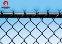 China Flexible 4.8mm Temporary Chain Link Fence Panels Hot Dip Galvanized for sale
