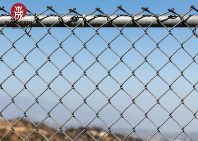 China 2x2 Inch Chain Link Mesh Fence Quick Assembly For Border for sale