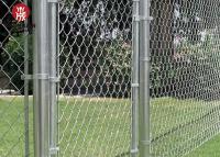 China Anti Corrosion PVC Coated Wire Mesh Fence 3.8mm Metal Wire Fence Posts for sale