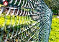 China Rust Resistant 8 Ft Chain Link Mesh Fence For River Bank Protection for sale