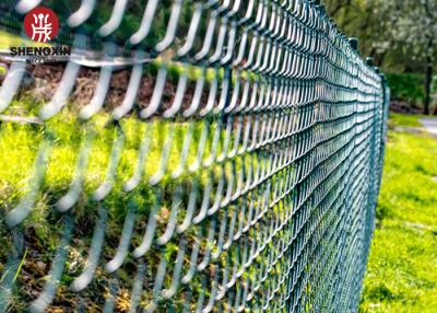 China Rust Resistant 8 Ft Chain Link Mesh Fence For River Bank Protection for sale