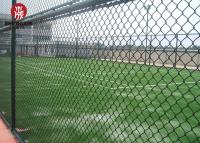 China Zoo 8Foot Chain Link Panels Uniform Hole Diamond Fence Mesh for sale