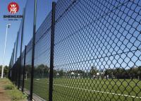 China Zoo 8Foot Chain Link Panels Uniform Hole Diamond Fence Mesh for sale