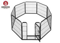 China Foldable OEM Double Door Wire Dog Crate 8.5kg Stainless Steel Dog Kennel for sale