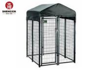 China Outdoor 36 Inch XL Heavy Duty Metal Dog Kennel Folding With Lock for sale