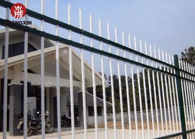 China Backyard Rust Resistant Zinc Steel Fence Easily Installation for sale