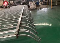 China Powder Coated Galvanized Zinc Steel Fence Flat Top For Home Yard for sale