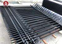 China 1.5m Height Galvanized Steel Fence Panel Hot Dipped For Field Farm for sale