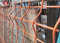 China RAL 2008  Brown 3D Wire Fence Easily Assembled For Home Garden for sale