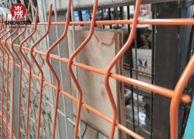 China RAL 2008  Brown 3D Wire Fence Easily Assembled For Home Garden for sale