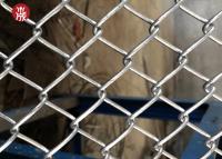 China 2.5m High Security Garden Or Farm Pvc Coated Gi Chain Link Fencing for sale