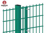China Black Galvanized Garden 3D Double Wire Mesh Fencing Welded for sale