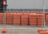 China 2400mm X 2100mm Temporary Fence Panels Hot Dipped Galvanized for sale