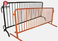 China Heavy Duty Steel Interlocking BV Crowd Control Barrier Powder Coated Finish for sale