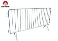 China Heavy Duty Steel Interlocking BV Crowd Control Barrier Powder Coated Finish for sale