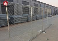 China American Galvanized Construction 1.83*3.65m Chain Link Temporary Fencing for sale