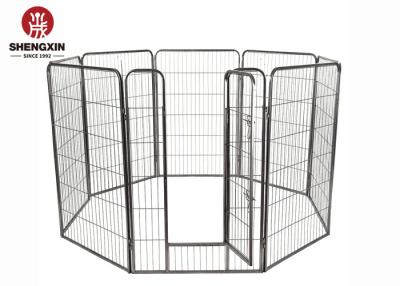 China Black Steel Xxxxl Strong Metal Dog Crate Extra Large for sale