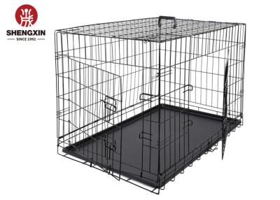 China BV Durable 3XL Foldable Dog Cage Stainless Steel for sale