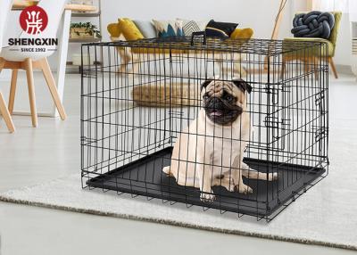 China Multi Functional Portable 19inch Small Metal Kennel Dog Transportation for sale