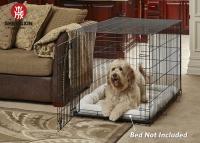 China Multi Size Black Outdoor Folding Wire 4.0mm Steel Dog Crate Large for sale