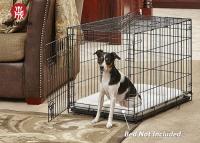 China Heavy Duty Strong Folding Breathable 4xl Black Metal Dog Cage for sale
