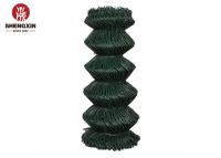 China Pvc Coated 75x75mm Chain Link Mesh Fence Heavy Duty 1.5m Height for sale