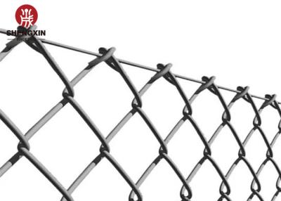 China Iron 9 Gauge Chain Link Fence Pvc Coated / Galvanized For Farm for sale