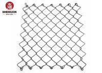 China 3.0mm Pvc Coated Chain Link Fence Panels Cyclone Mesh Fencing High Security for sale