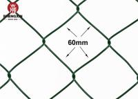 China Hot Dip Galvanized 6ft Chain Link Fencing Top With Barbed Wire for sale