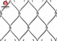 China Custom Color 50x50mm Chain Link Mesh Fence Pvc Coated for sale