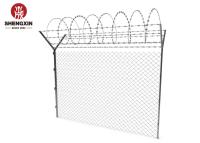 China 4m*4m High Security Stadiums Pvc Diamond Mesh Fencing for sale