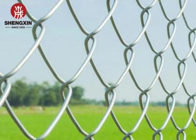 China Green Pvc Coated Ss201 Cyclone Chain Link Fence Acid Resistance for sale