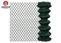 China Ss302 Alkali Resistance Chain Link Mesh Fence For Solar Power System for sale