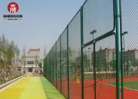 China 2m X 15m Per Roll Vinyl Covered Chain Link Fence for sale