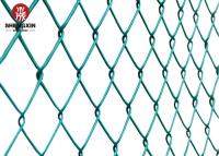 China Sport Field Basketball Court 18 Gauge Chain Link Mesh Fence for sale