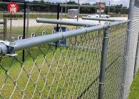 China Custom Color 50x50mm Chain Link Mesh Fence Pvc Coated for sale