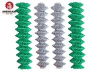 China Steel Farm 5ft By 50 Ft Chain Link Mesh Fence 2.4m Diamond Wire for sale