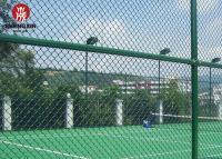 China Steel Farm 5ft By 50 Ft Chain Link Mesh Fence 2.4m Diamond Wire for sale