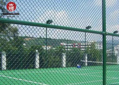 China Steel Farm 5ft By 50 Ft Chain Link Mesh Fence 2.4m Diamond Wire for sale