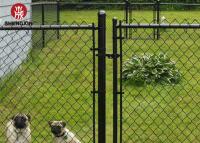 China Outdoor Construction Site Security Hdg Temporary Chain Link Fence 2.5m Tall for sale