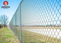 China 6 Feet 8 Feet Height Pvc Coated Antiseptic Cyclone Mesh Fencing for sale